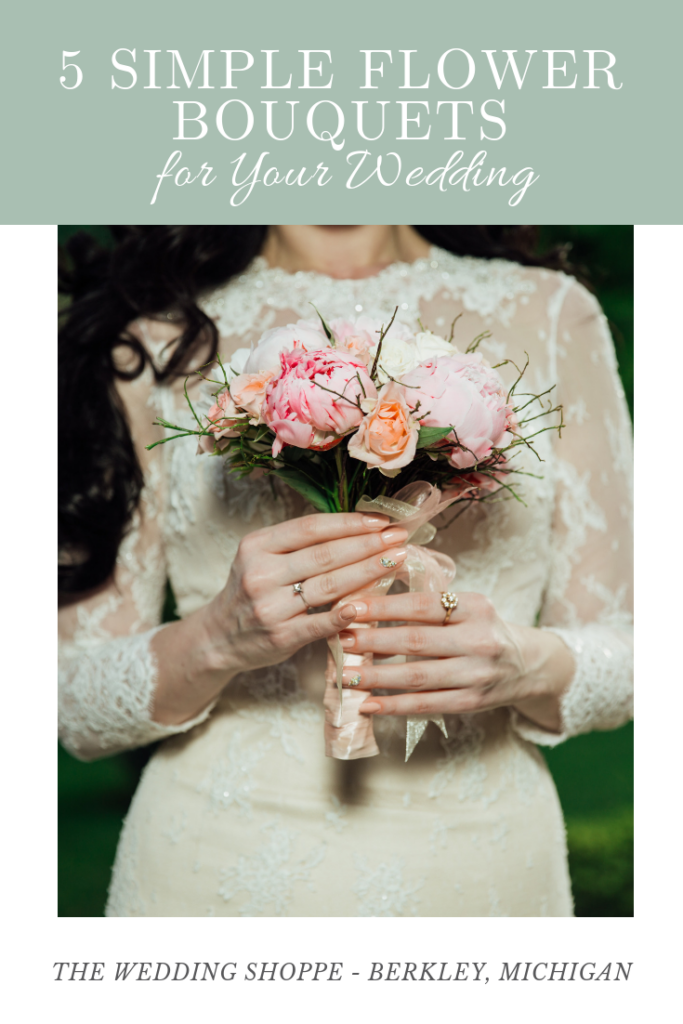 5 Simple Flower Bouquets for Weddings | The Wedding Shoppe