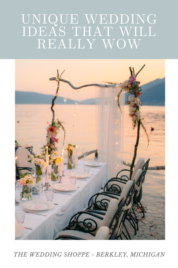Unique Wedding Ideas That Will Really Wow | The Wedding Shoppe