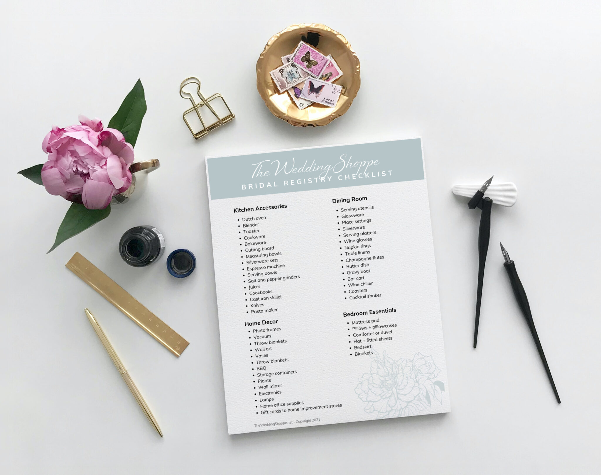 The Ultimate Wedding Registry Checklist For Brides The Wedding Shoppe The Ultimate Wedding Registry Checklist For Brides The Wedding Shoppe