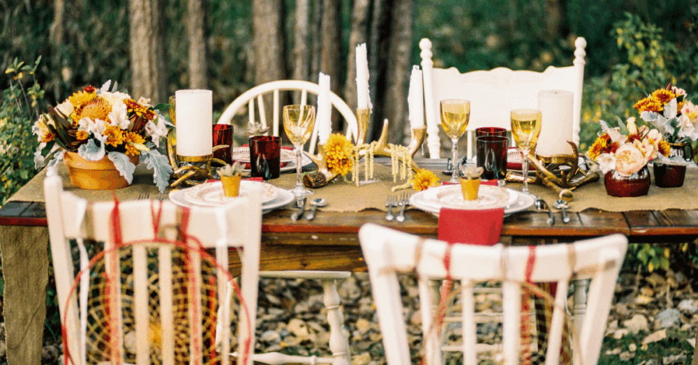 Romantic Fall Wedding Reception Ideas | The Wedding Shoppe