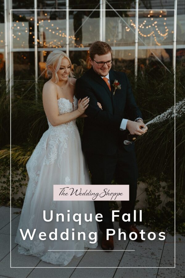 Unique Fall Wedding Photos | The Wedding Shoppe